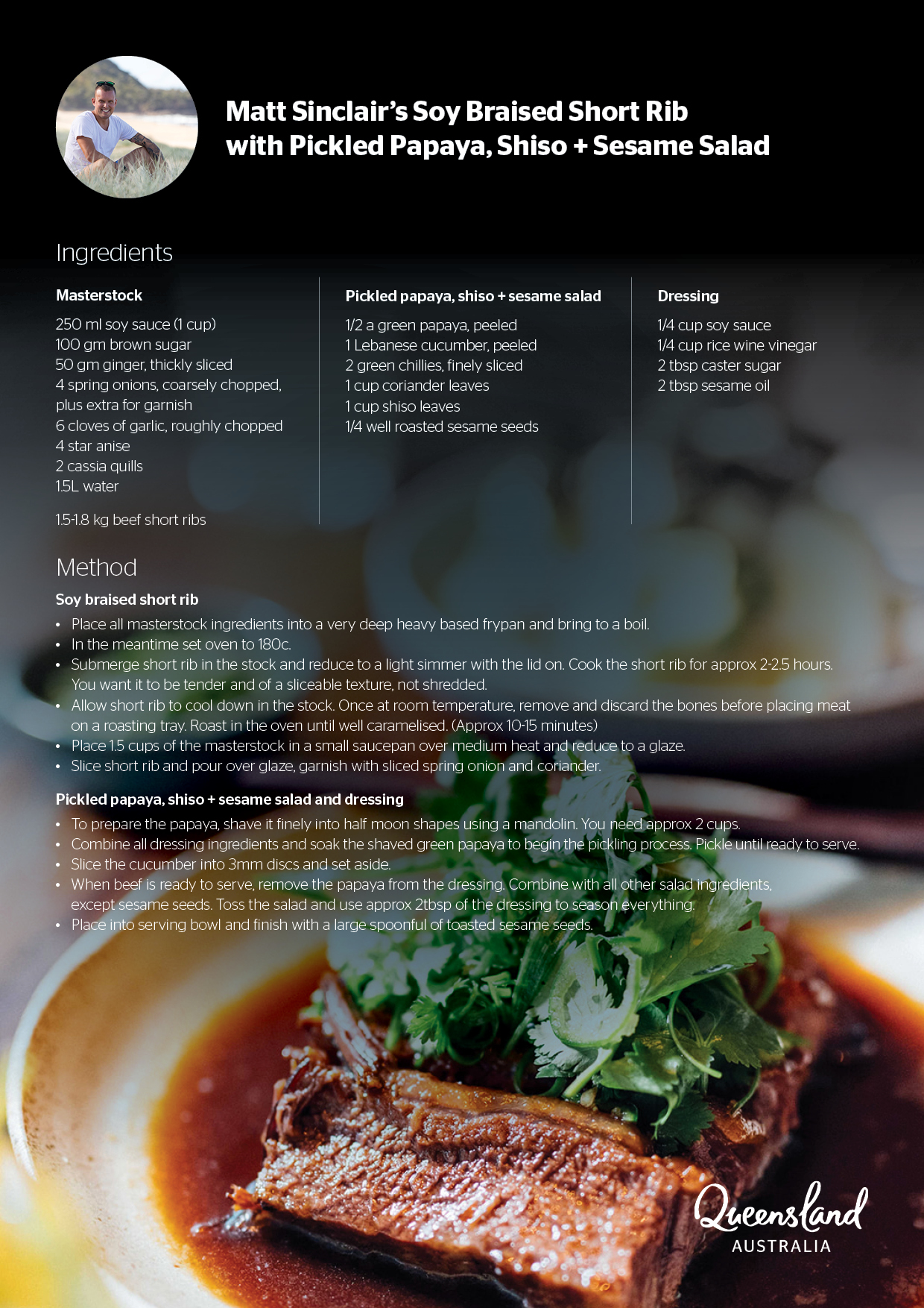 Learn Delicious Queensland Recipes With Matt Sinclair | Queensland